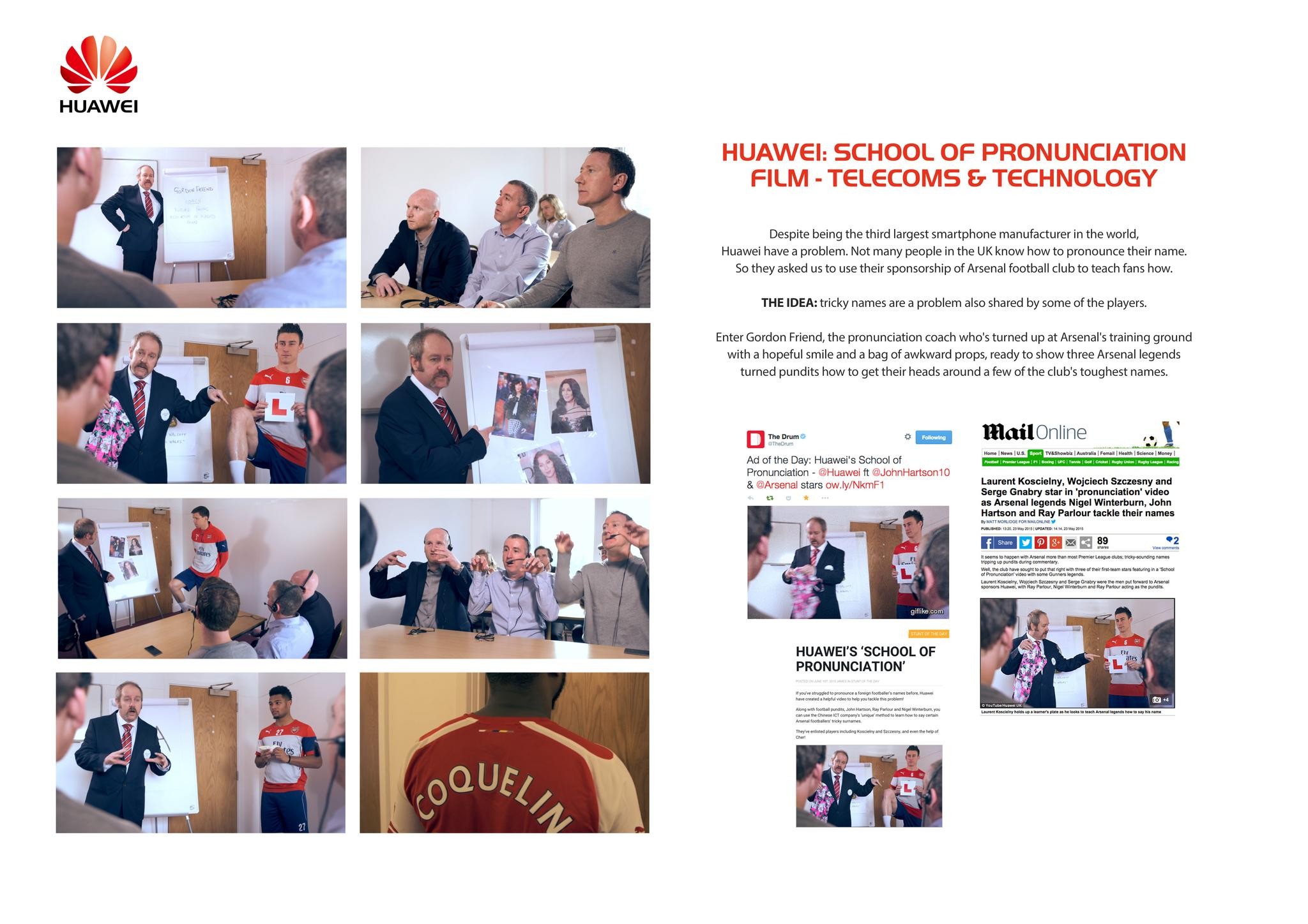 School of Pronunciation | Campaign | THE WORK