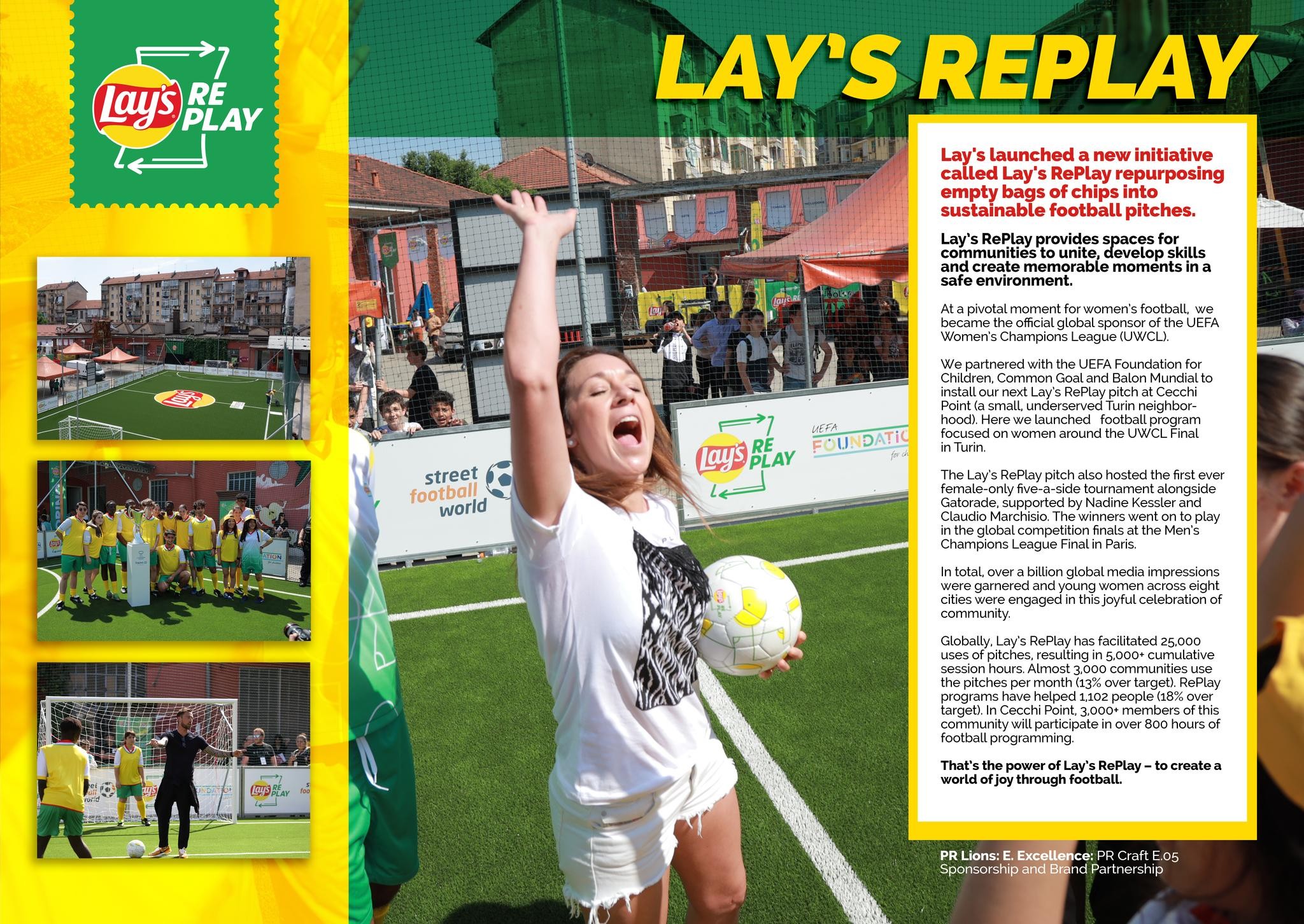 Lay's RePlay Turin | Campaign | THE WORK
