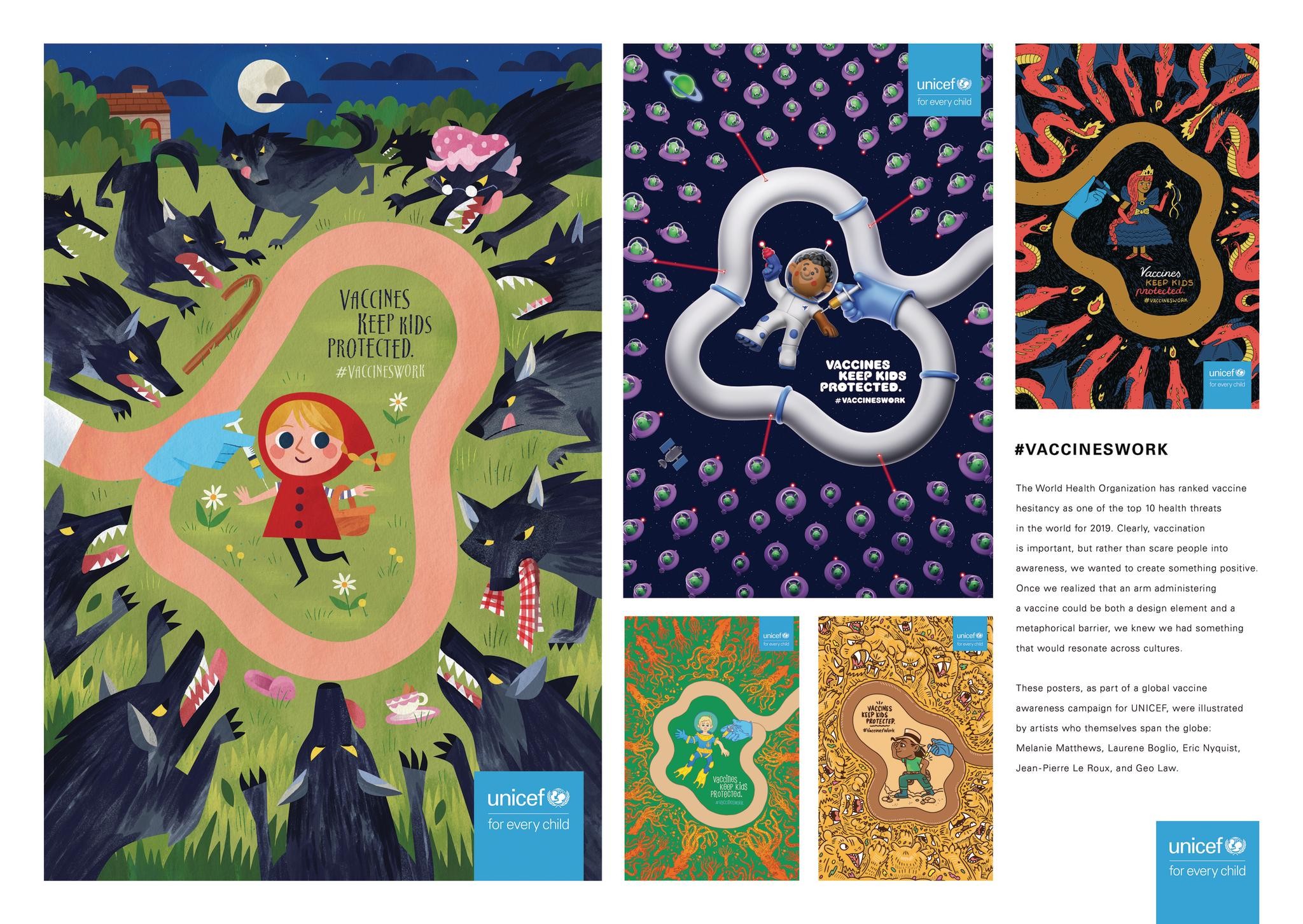 Unicef Immunization Posters | Campaign | THE WORK