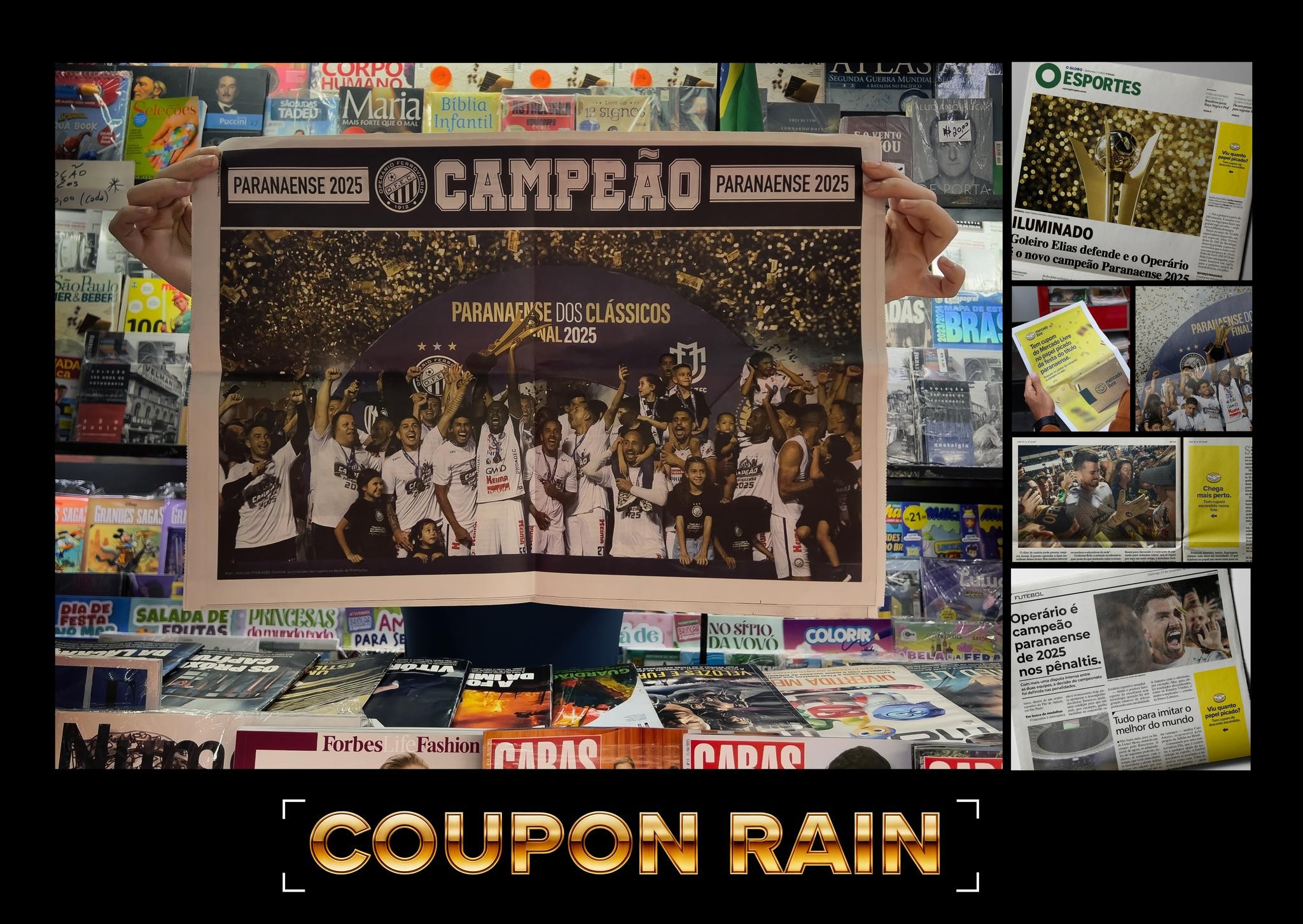 Coupon Rain | Campaign | THE WORK