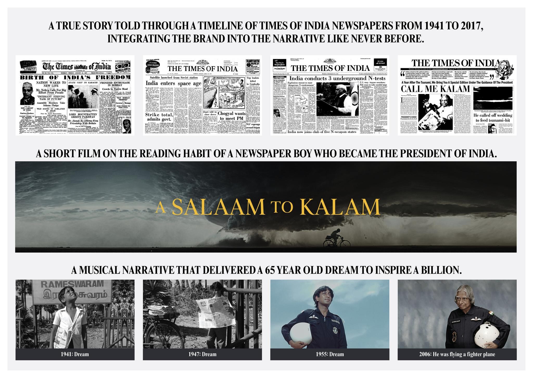 TIMES SPARK : A SALAAM TO KALAM | Campaign | THE WORK