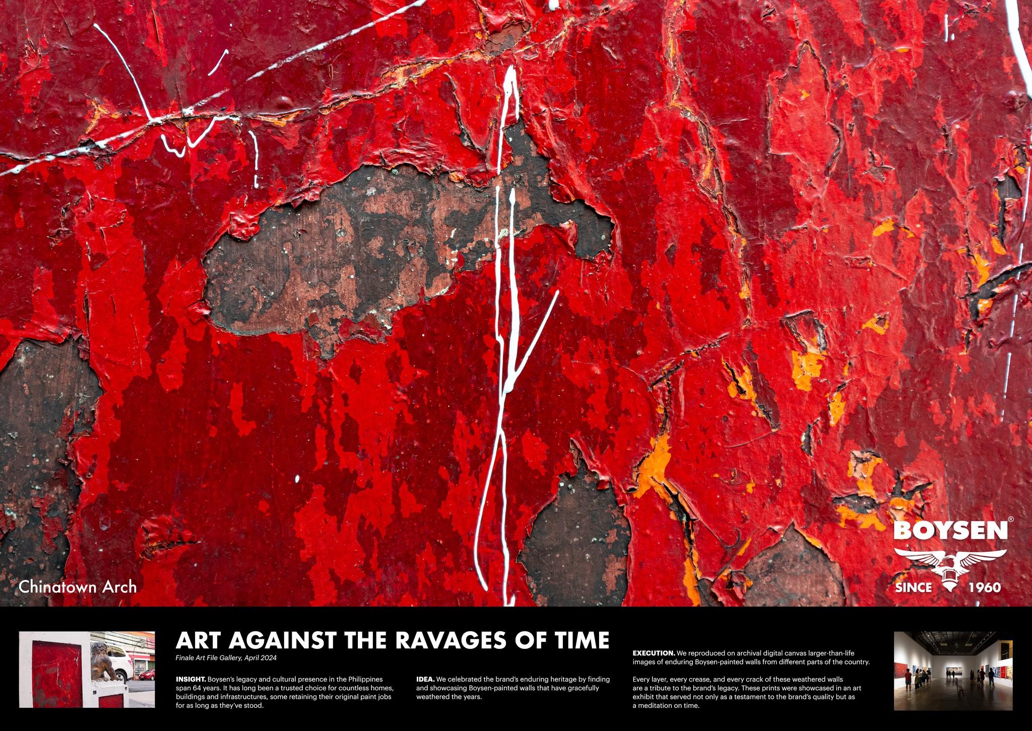 Boysen Art Against The Ravages of Time | Campaign | THE WORK