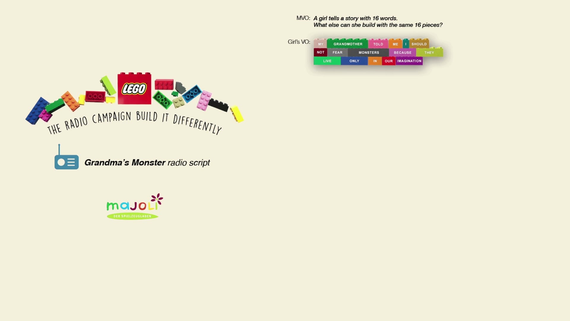 LEGO - "Build it differently" | Campaign | THE WORK